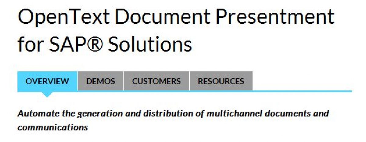 Tiefere Einblicke in SAP mit Opentext »SAP Document Presentment« - ECMGUIDE