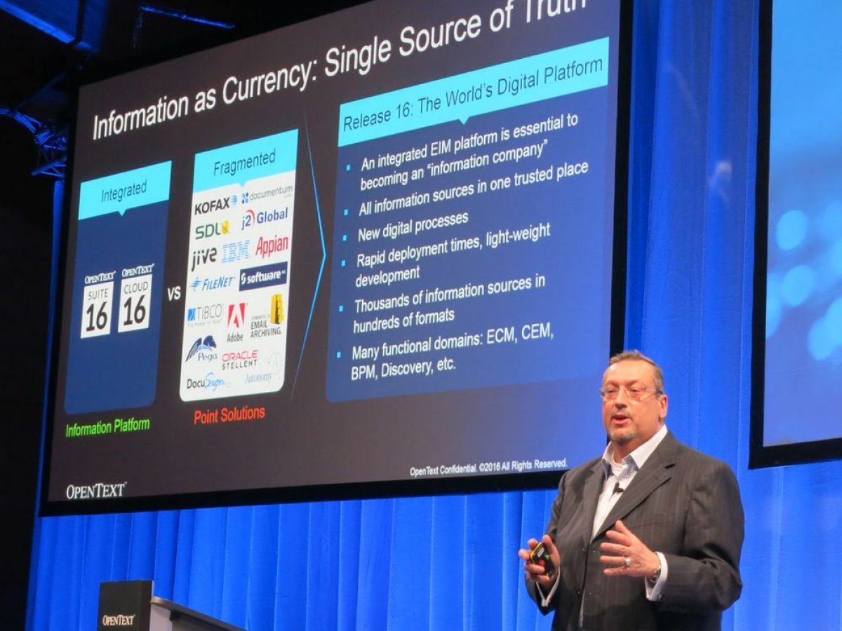 »OpenText Release 16« ist Plattform für digitale Transformation - ECMGUIDE