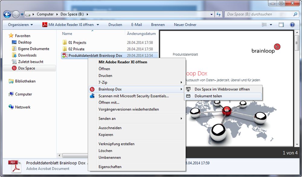 »Brainloop Dox« für den sicheren Dokumentenaustausch - ECMGUIDE