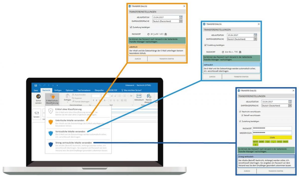 Compliance: Cryptshare klassifiziert nun ausgehende Nachrichten - ECMGUIDE