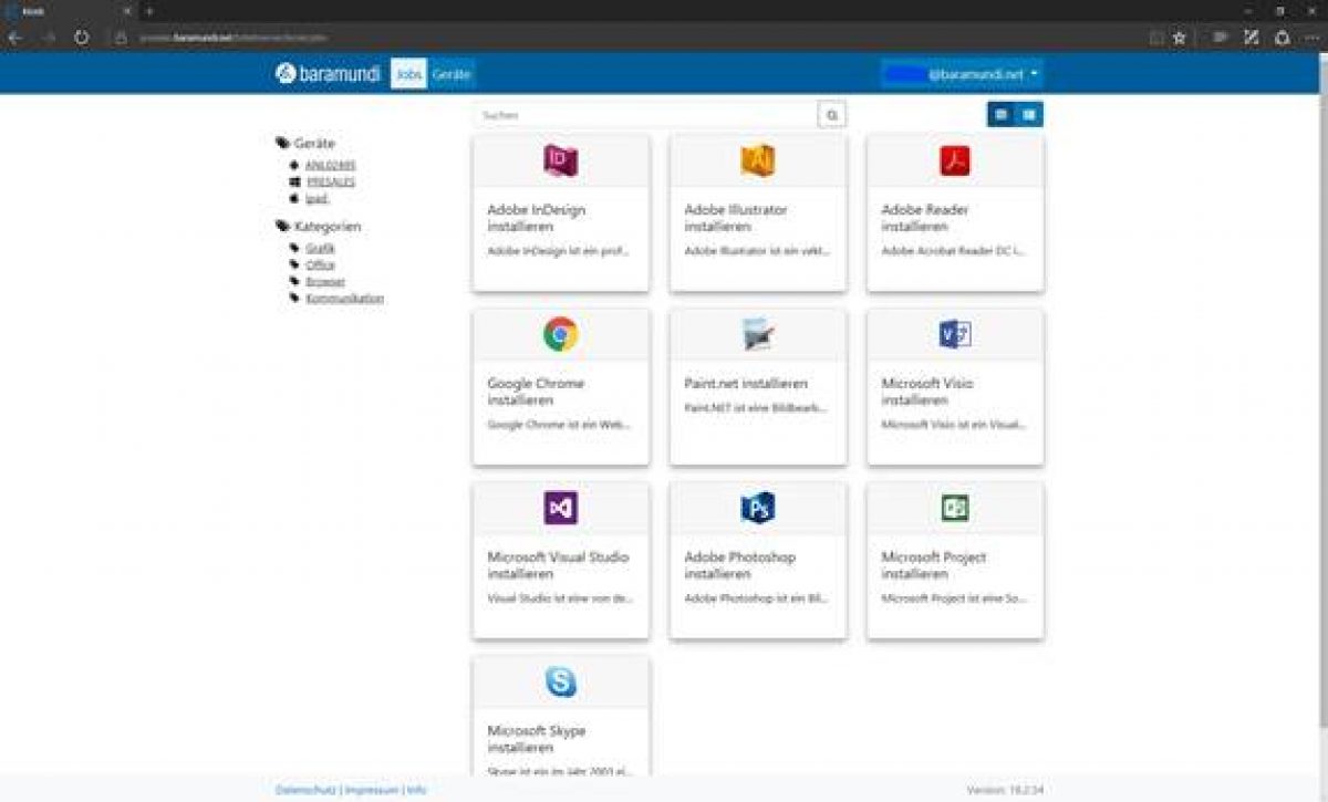Neues Release für Endpoint Management Software von Baramundi - ECMGUIDE
