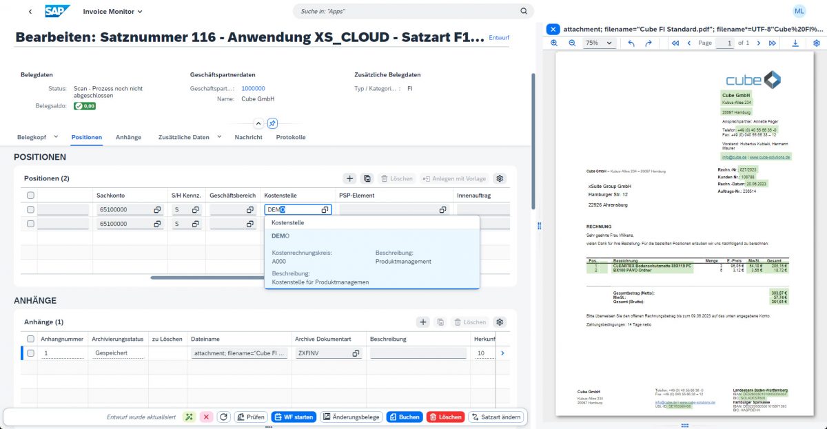 xSuite liefert Rechnungsworkflow für »SAP BTP« - ECMGUIDE