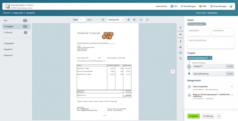 DATEV mit Cloud-Service für Rechnungsbearbeitung - ECMGUIDE